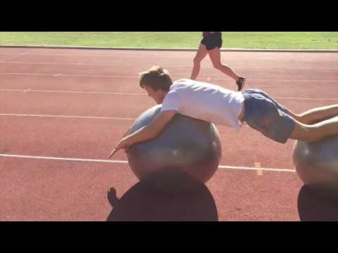 Guinness World Record Swiss Ball Surfing Youtube