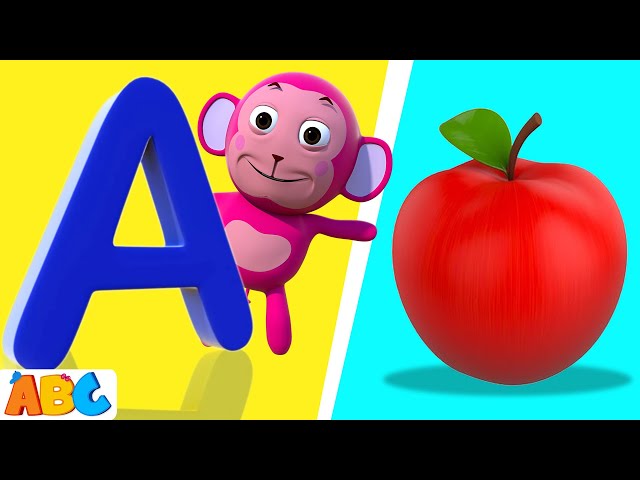 Learn Abc With Phonics Song For Children Easy 3d Kids Songs All