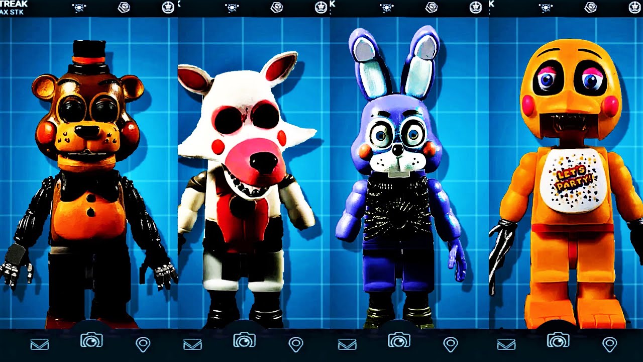 Fnaf Ar Special Delivery Withered Toy Animatronics Workshop Animations