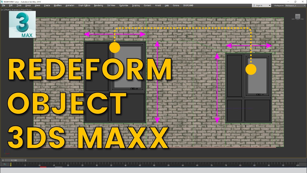 Redeform Object 3ds Max Plugin Eris Graphic Youtube