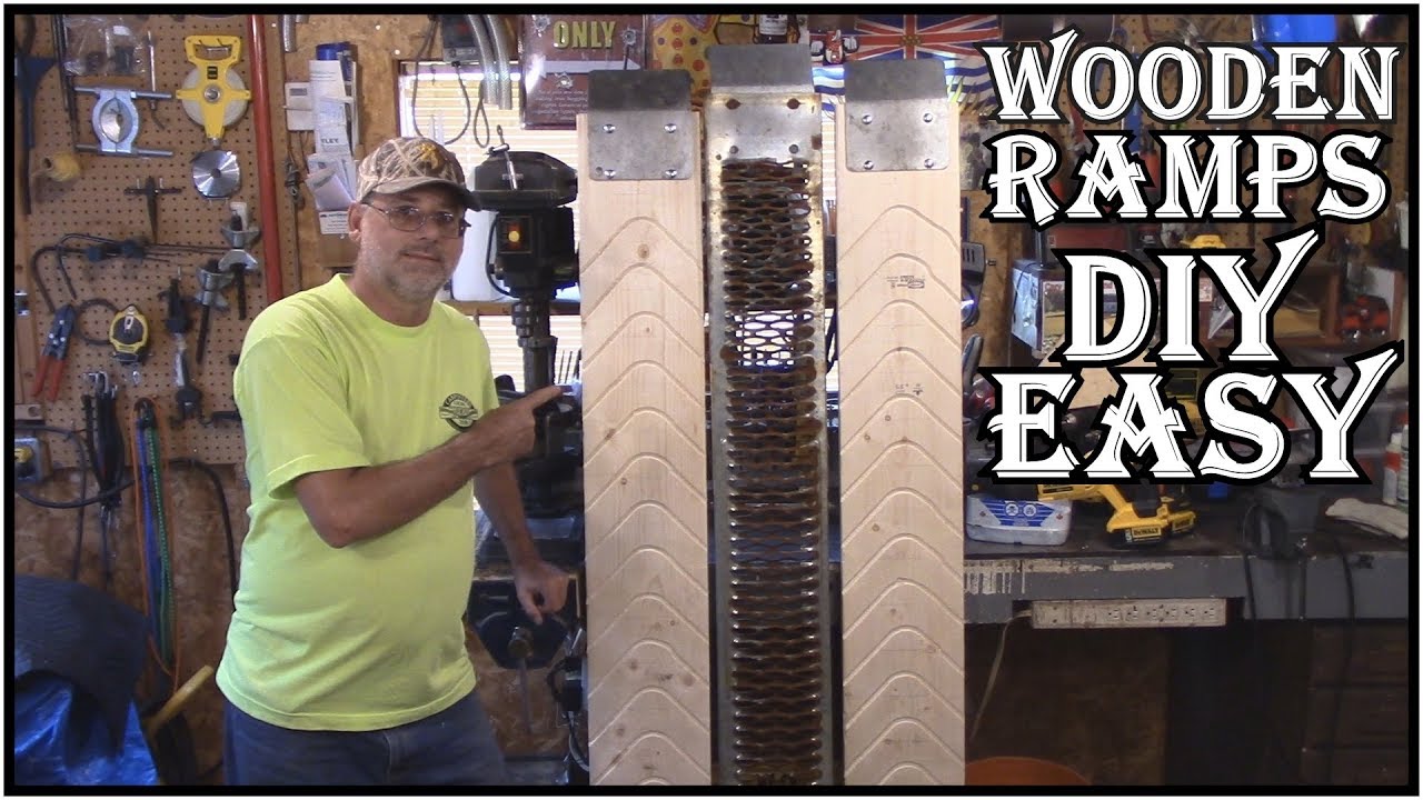 How To Build Wooden Loading Ramps Youtube