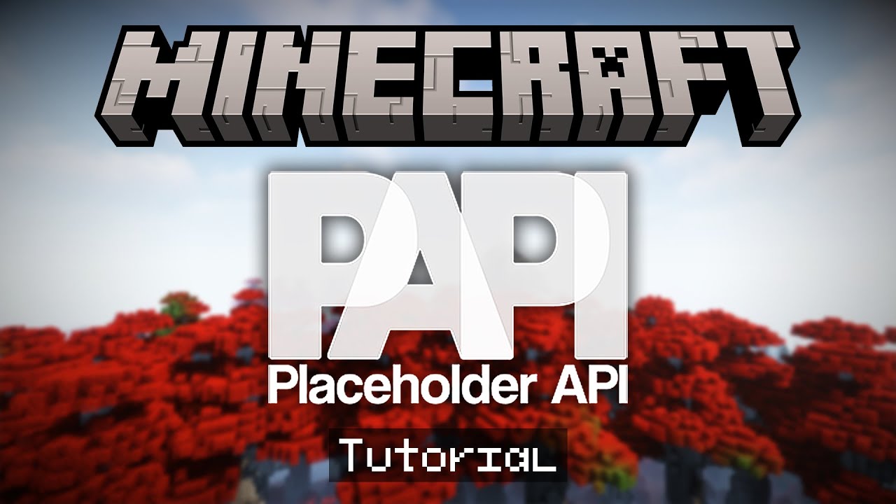 Setup Placeholderapi On Your Minecraft Server Tutorial Youtube