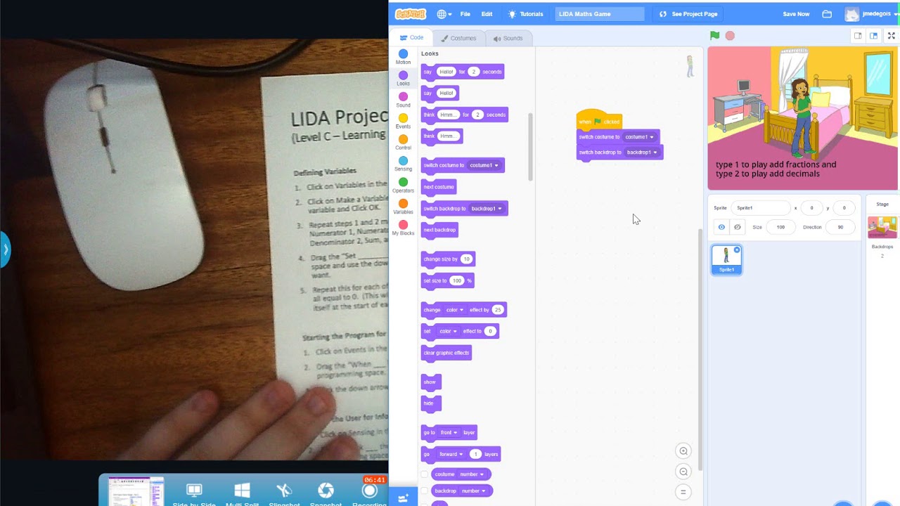 Scratch Game Tutorial Youtube