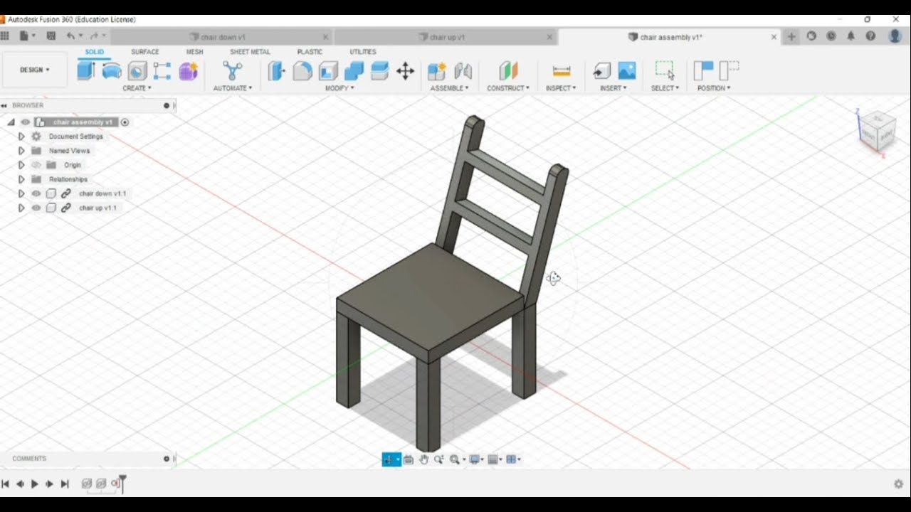 Exercise 8 Autodesk Fusion 360 Video Tutorial For Creating A 3d Model