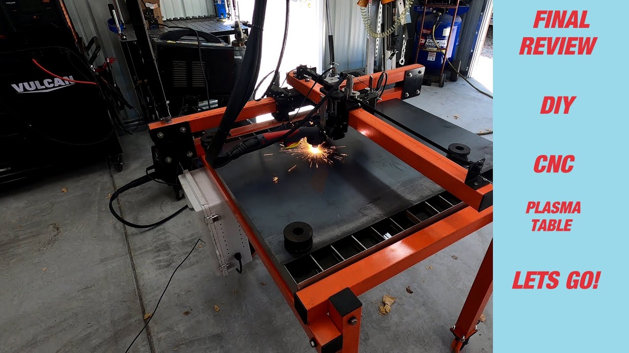 Final Review Diy Cnc Plasma Table Youtube