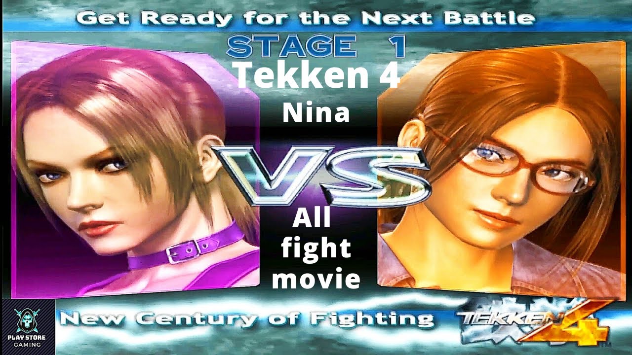 Tekken 4 Full Gameplay Walkthrough Part 19 Nina All Fight Movie In 2021