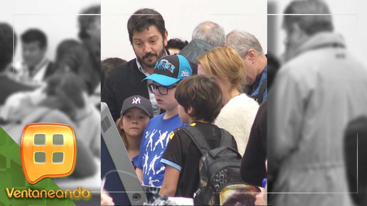 Diego Luna Y Marina De Tavira Conviven Como Toda Una Familia Con Los
