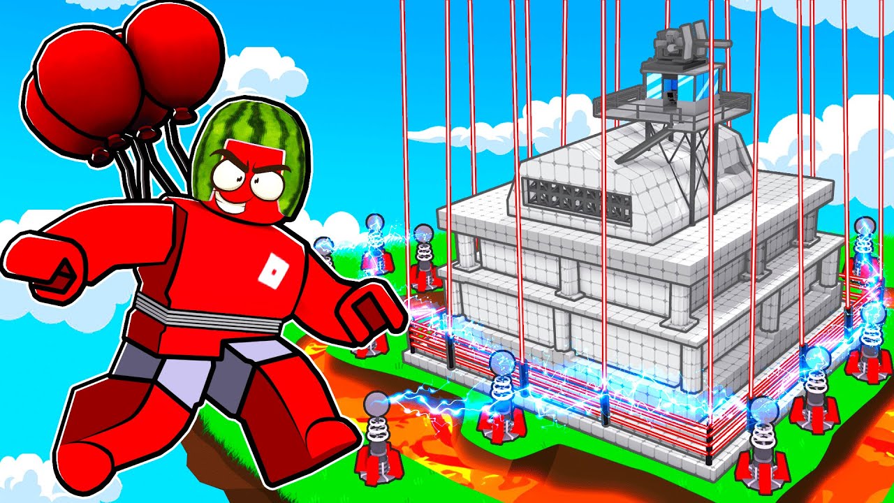 Building Most Secure Base In Roblox Youtube
