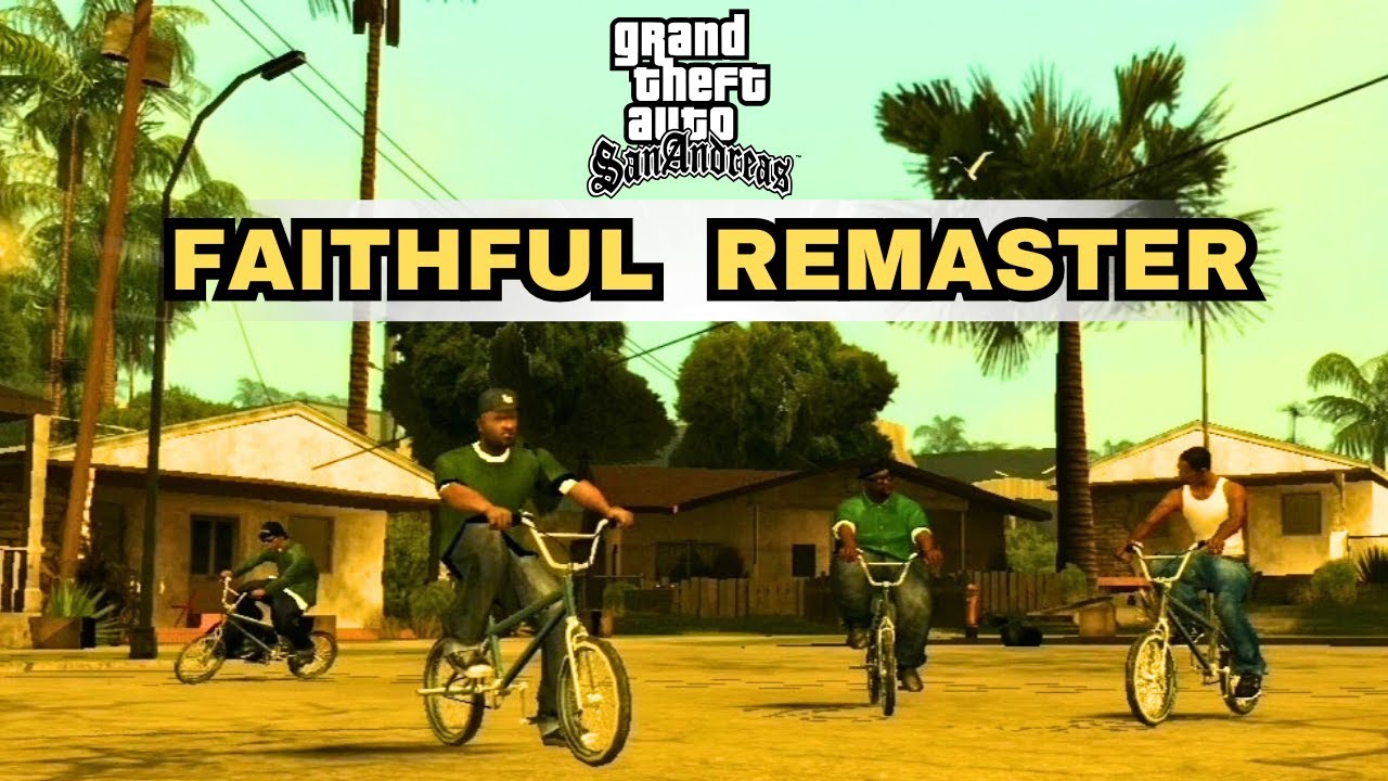 Gta San Andreas Faithful Remaster Mod Gameplay Celebrating 20th