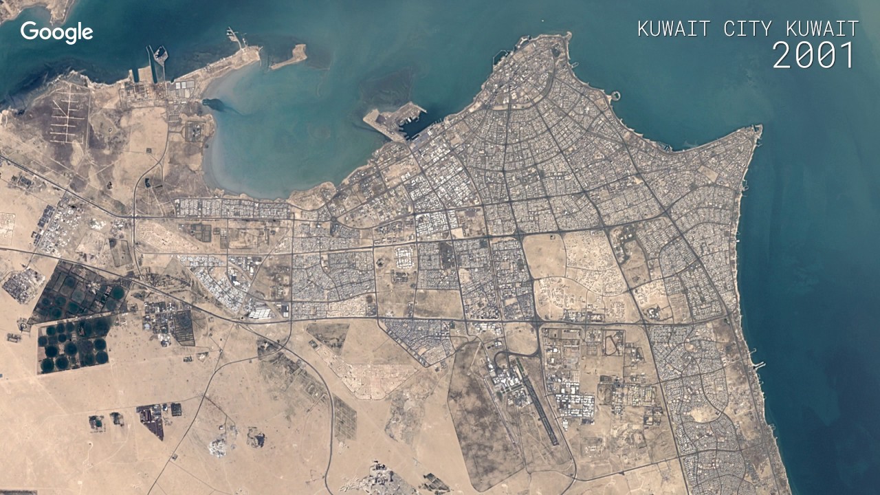 Google Timelapse Kuwait City Kuwait Youtube