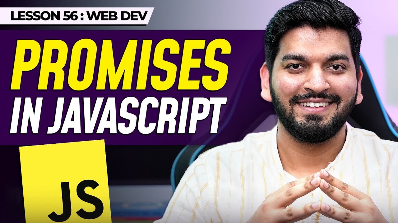 Javascript Promises In 1 Video Complete Web Development Course Youtube