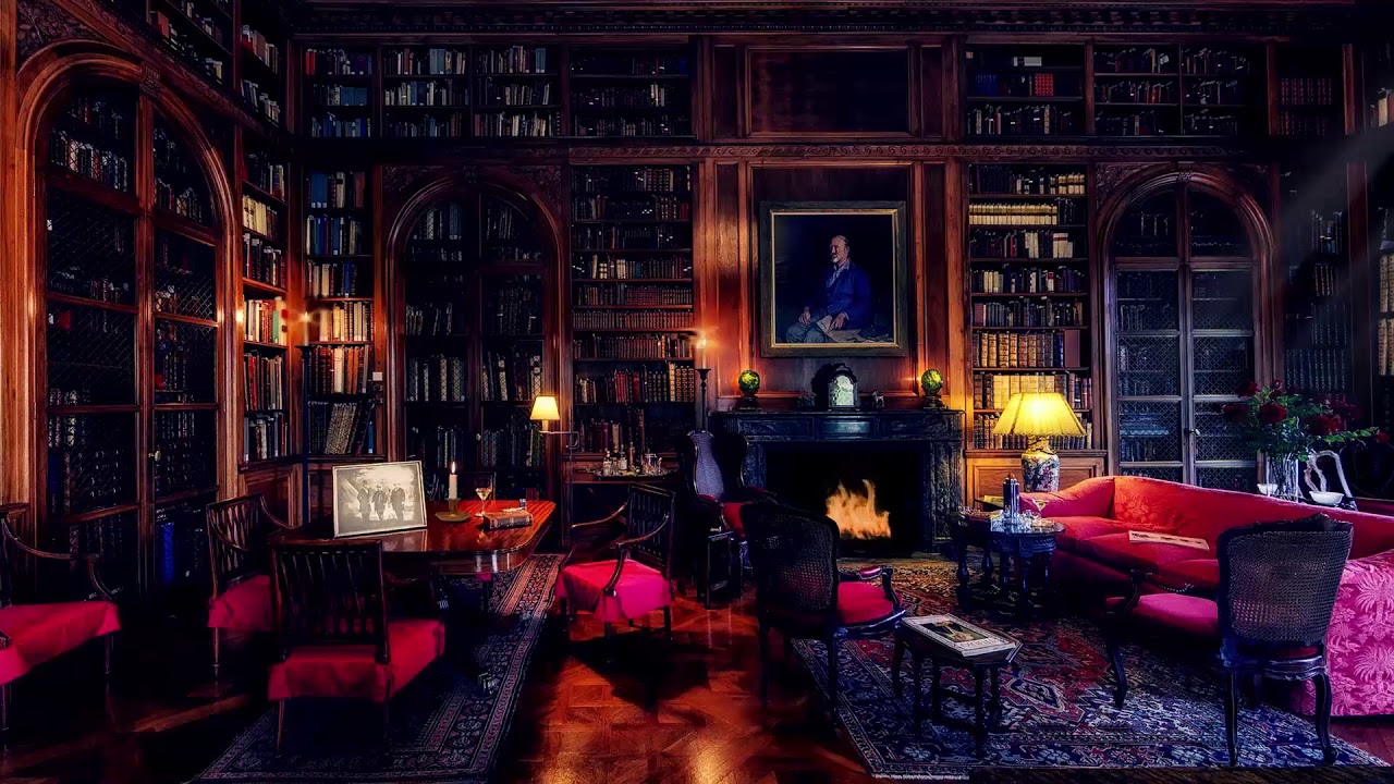 Library Room Asmr Ambience Youtube
