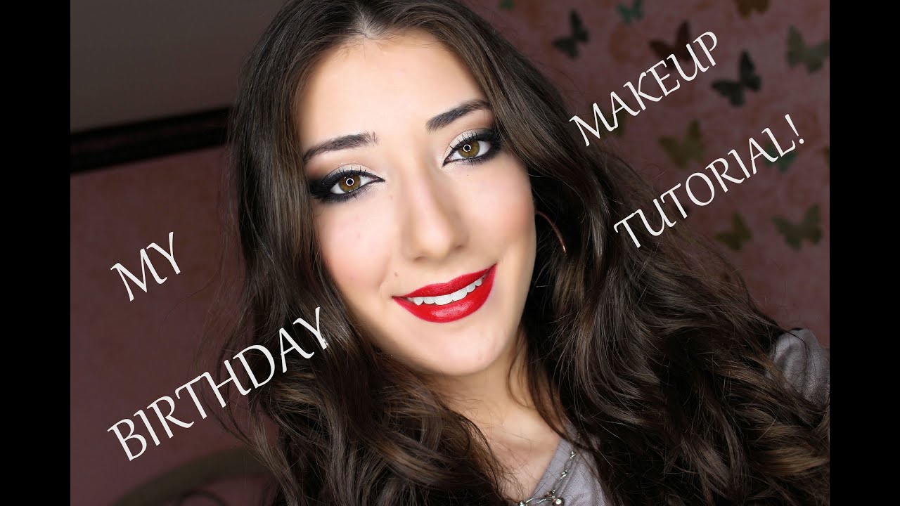 My Birthday Makeup Tutorial Youtube