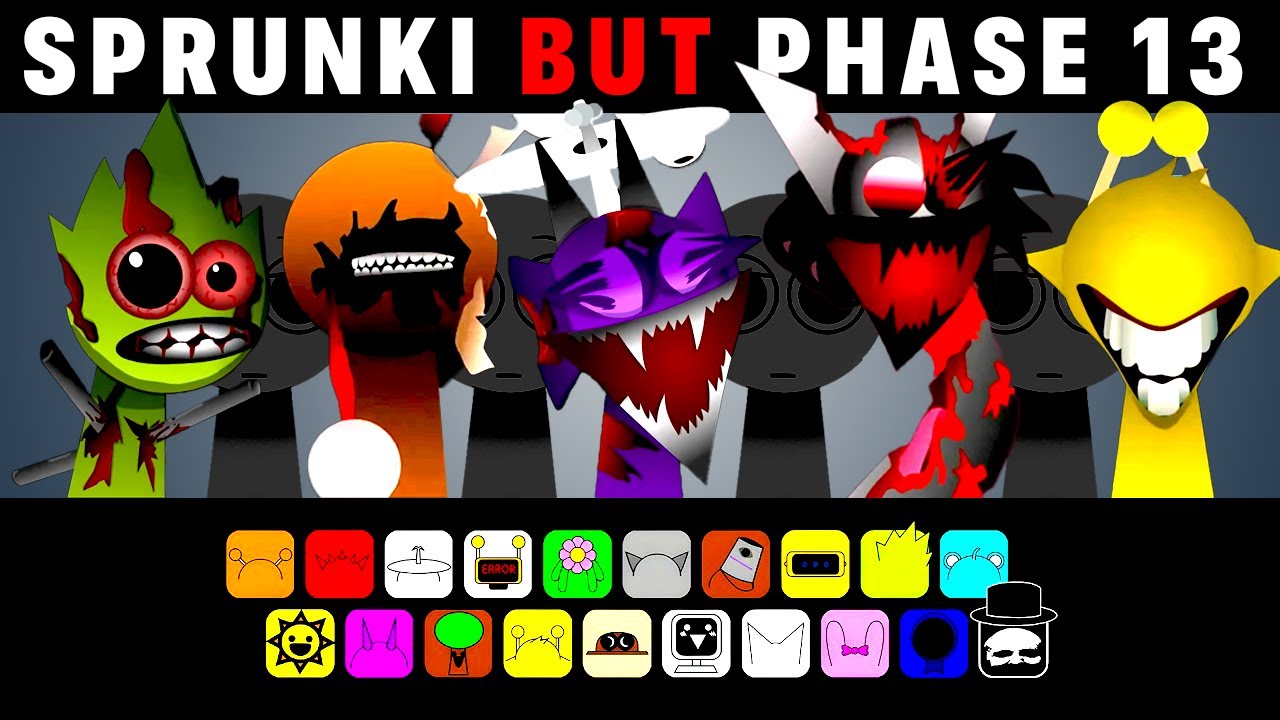 Incredibox Sprunki But Phase 13 New Mod Youtube