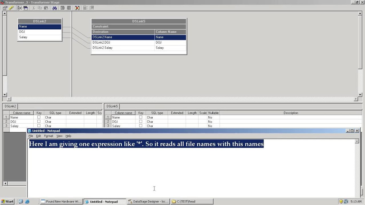 Datastage Schema File Quotes
