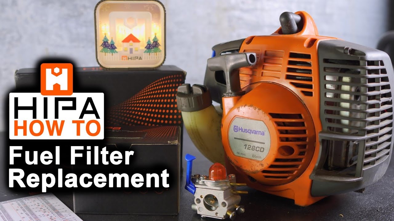 How To Replace The Fuel Filter Husqvarna Trimmer Hipa How To 010