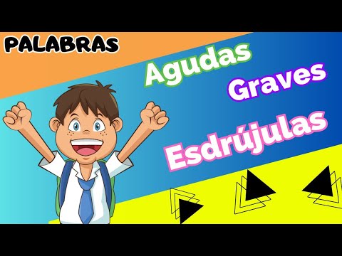 Palabras Agudas Graves Y Esdrújulas Video Educativo Para Grandes Y