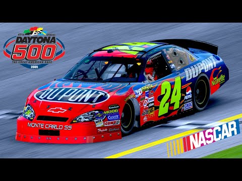 2005 Daytona 500 On Iracing Nascar Youtube