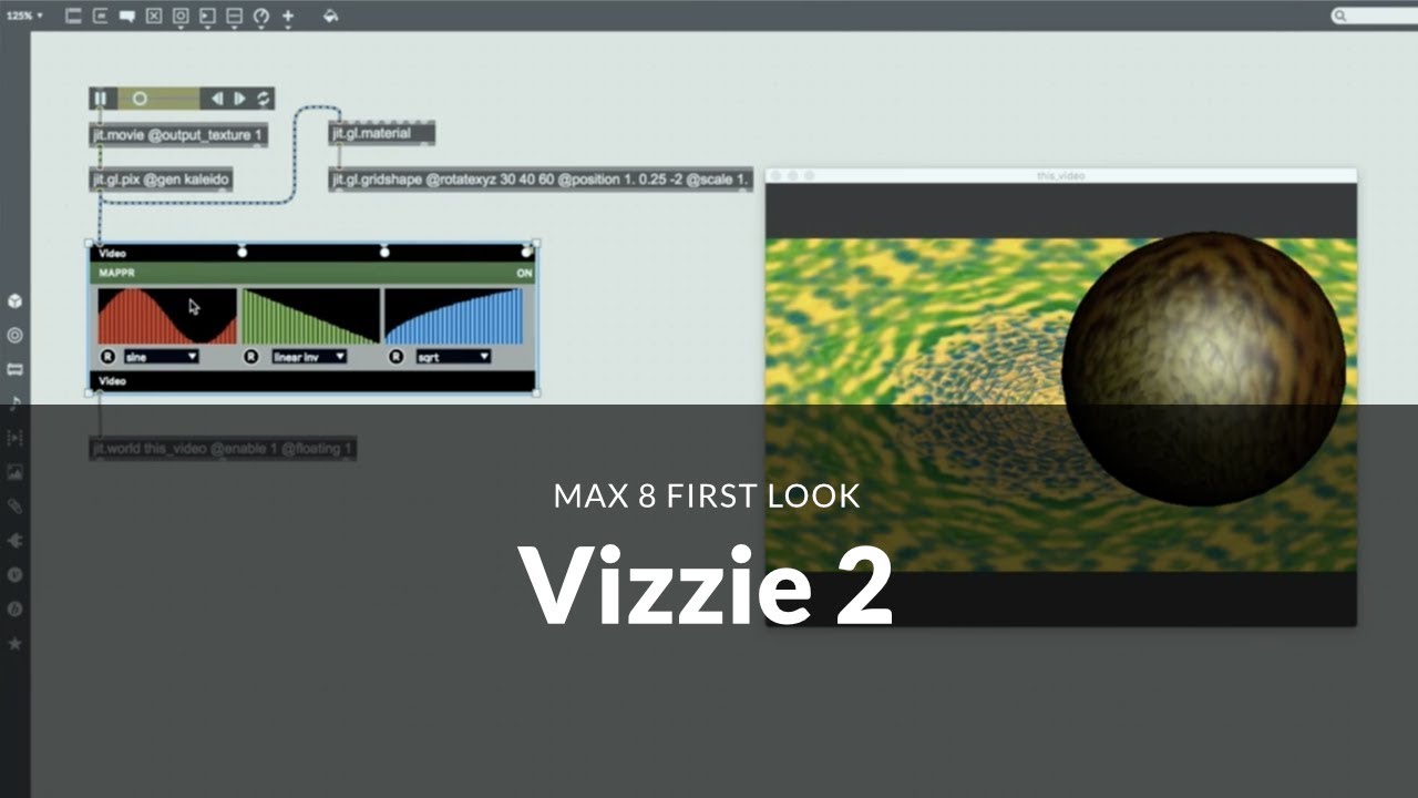 Max 8 First Look Vizzie 2 Youtube