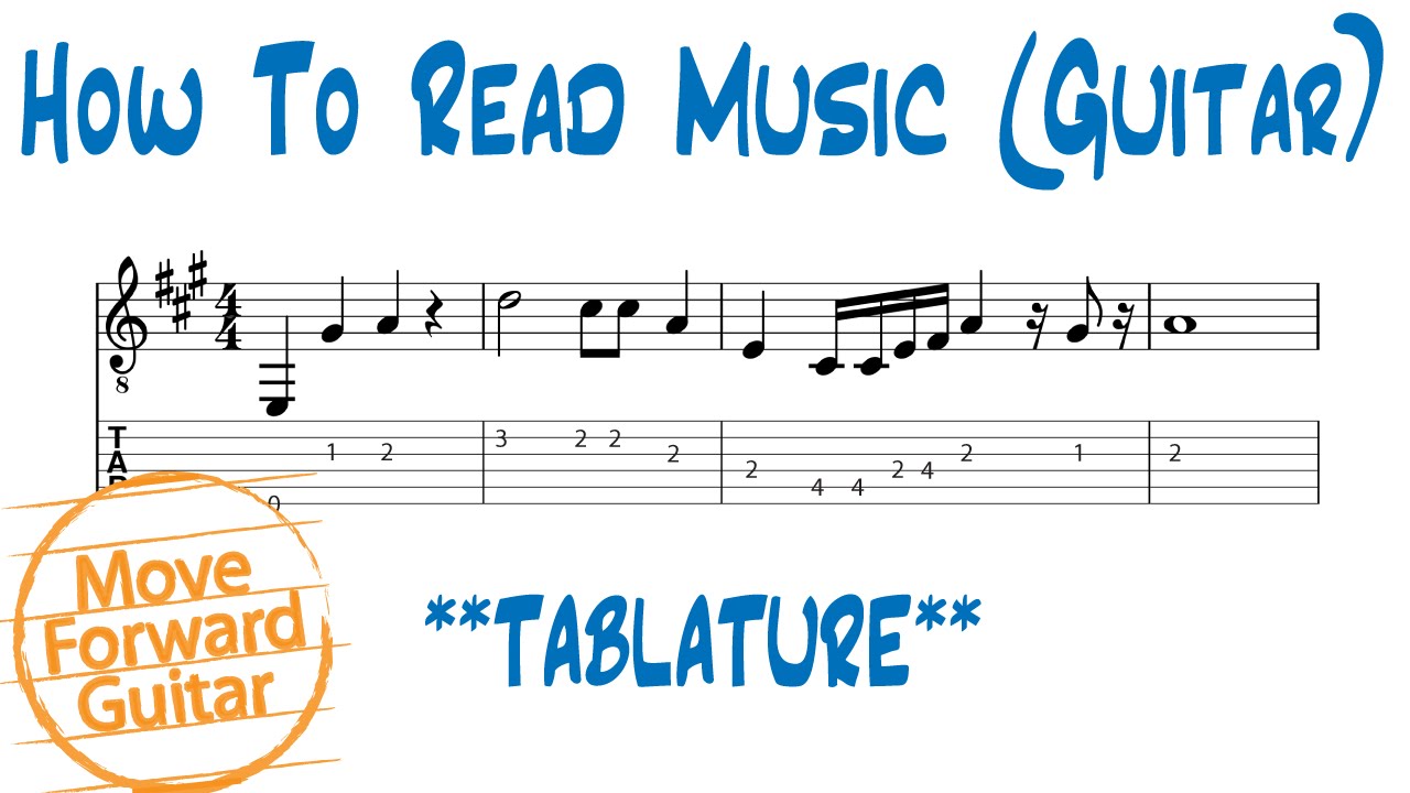 How To Read Tabs Beginner Guitar Lesson With Examples