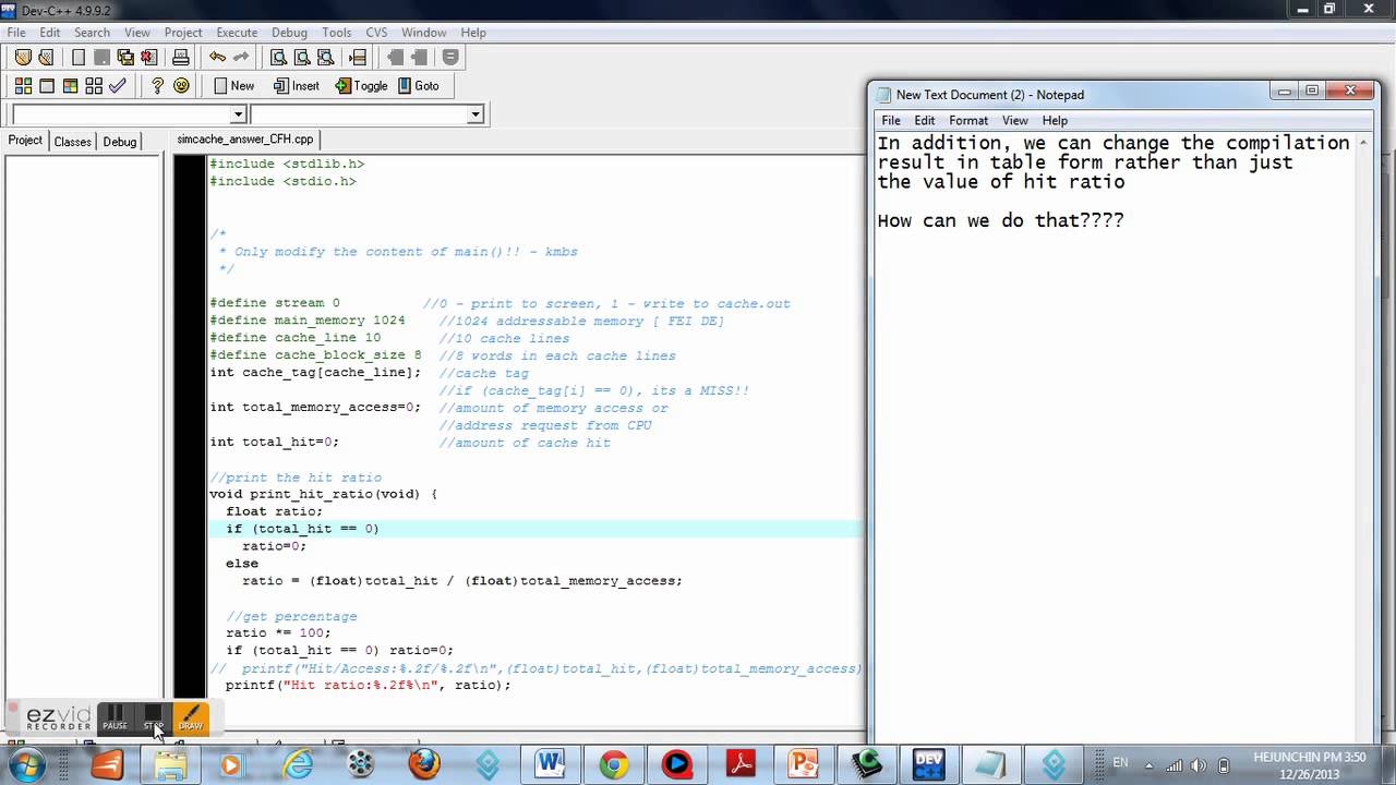 Computer Architecture Assignment 5 Cache Simulator Youtube