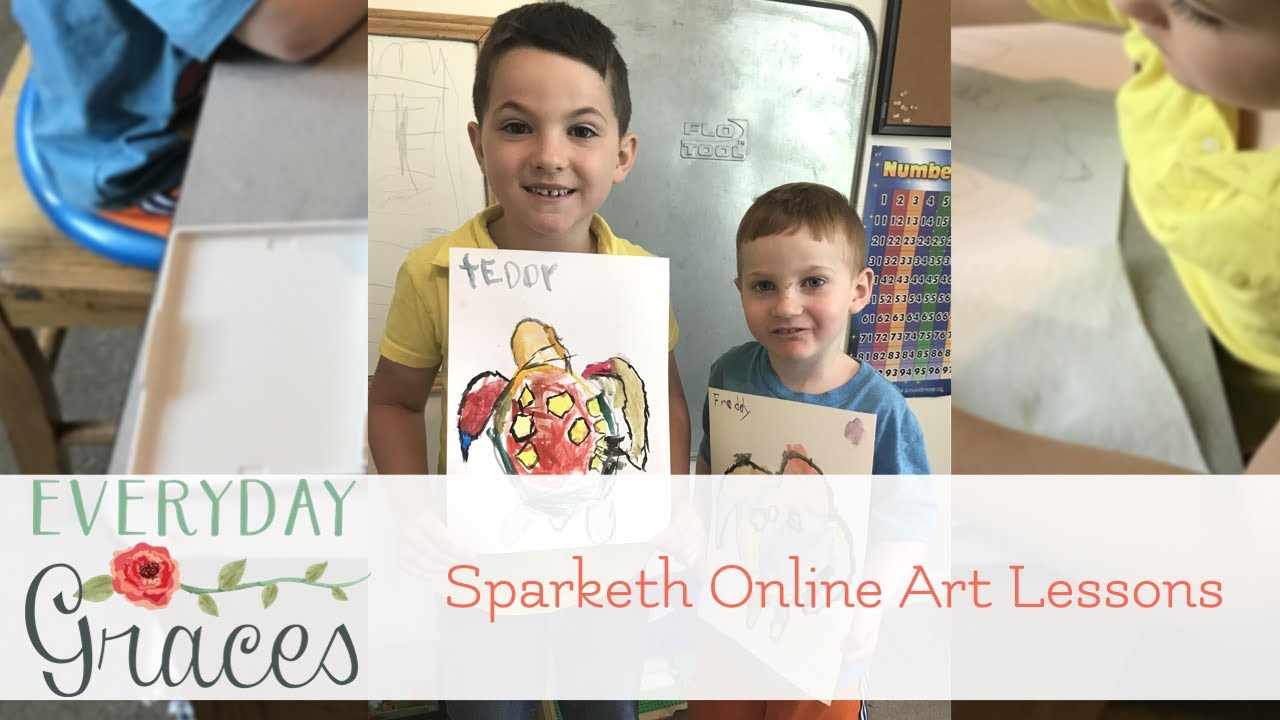 Sparketh Online Art Lessons Review Youtube