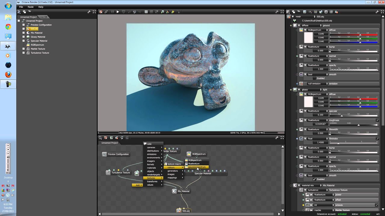 Octane Render Tutorial Series 17 Mix Materials Youtube