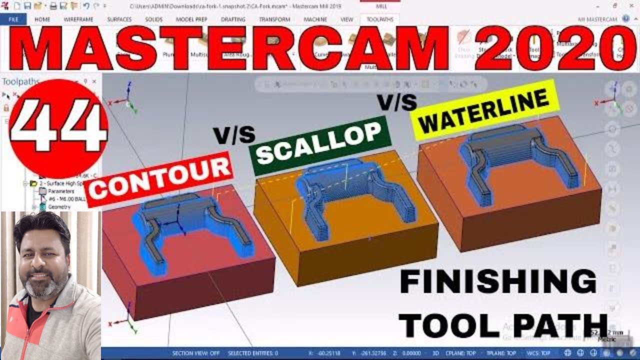 Mastercam Programming Tutorials Mastercam Training Tutorials Youtube