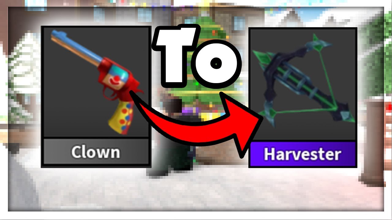 Common To Harvester Mm2 Trading Challenge Youtube