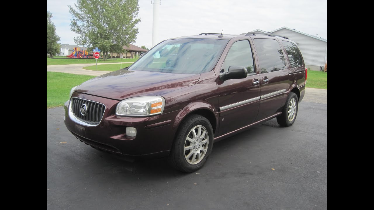 2006 Buick Terraza Tour Youtube
