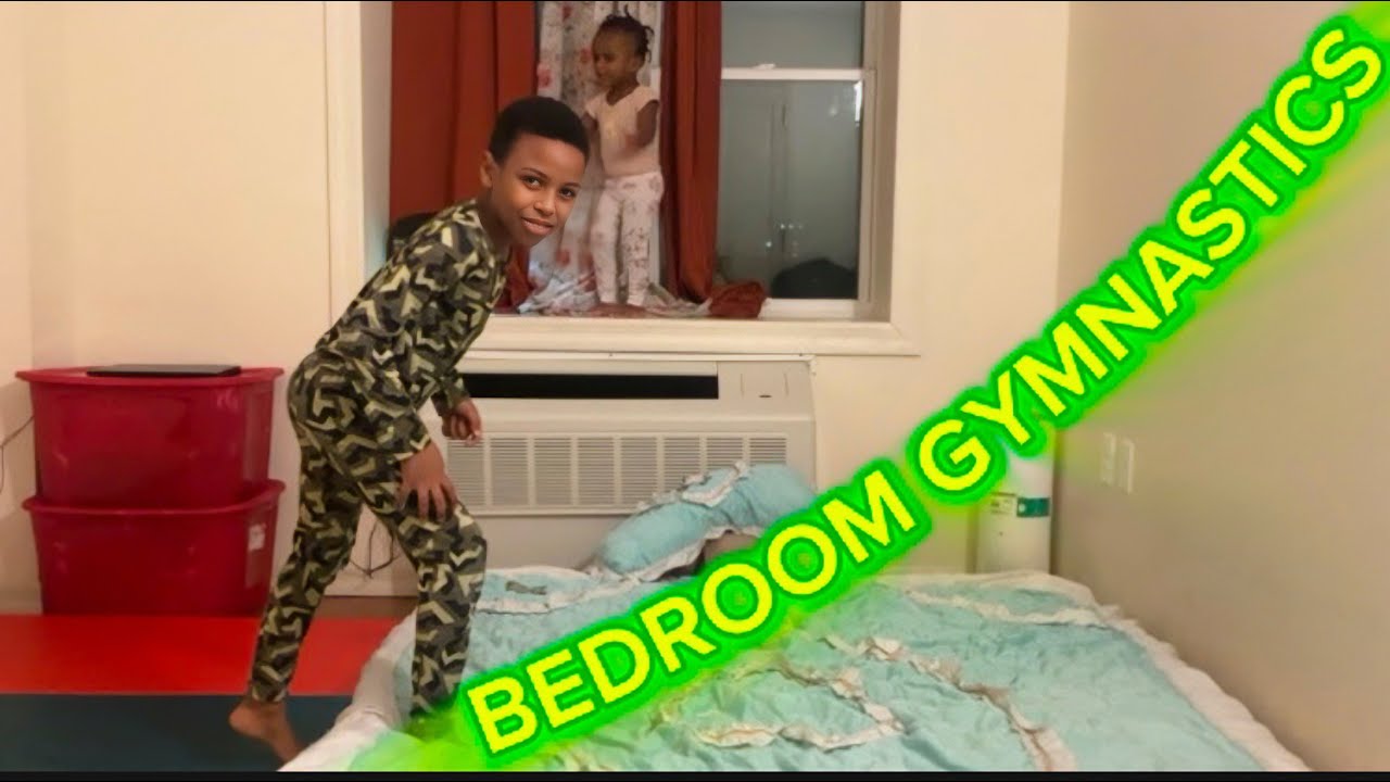 Bedroom Gymnastics Flips Skills Youtube