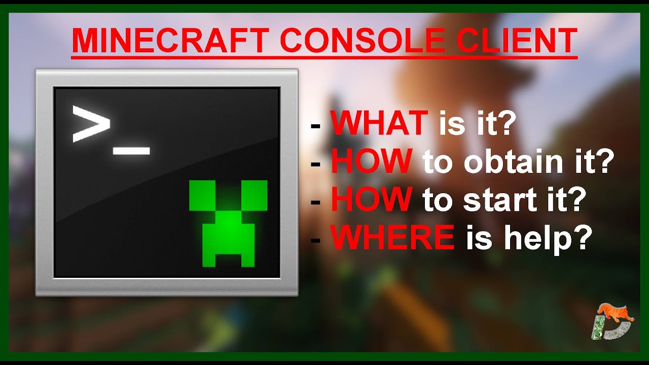 Minecraft Console Client Tutorial Installation Setup Youtube