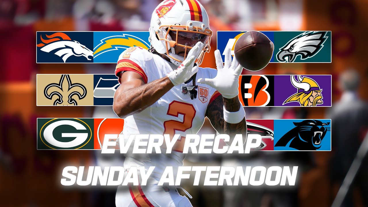 Every Recap From Sunday Afternoon Week 3 2025 Nfl Season Youtube