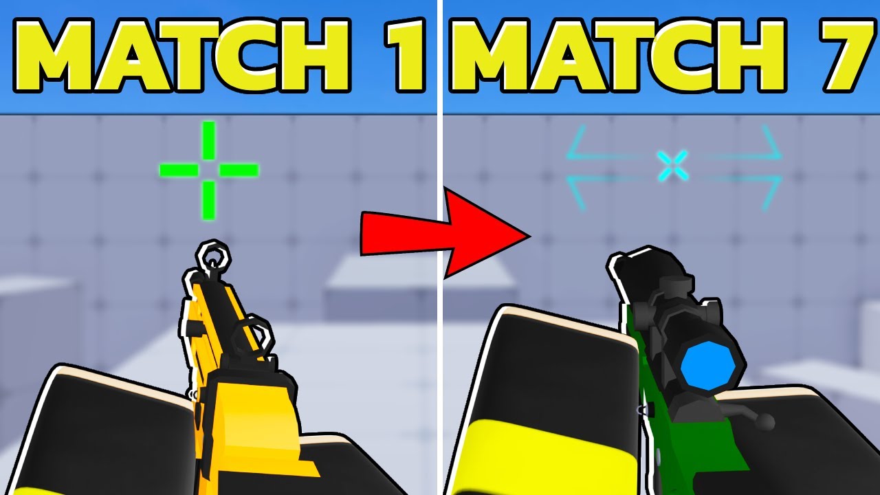 Using Random Crosshairs In Roblox Rivals Youtube