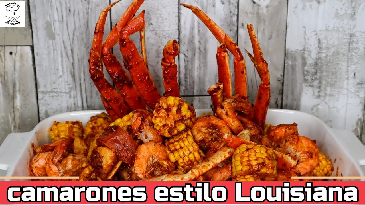Como Hacer Camarones Estilo Louisiana Receta Facil Cocinando Con El