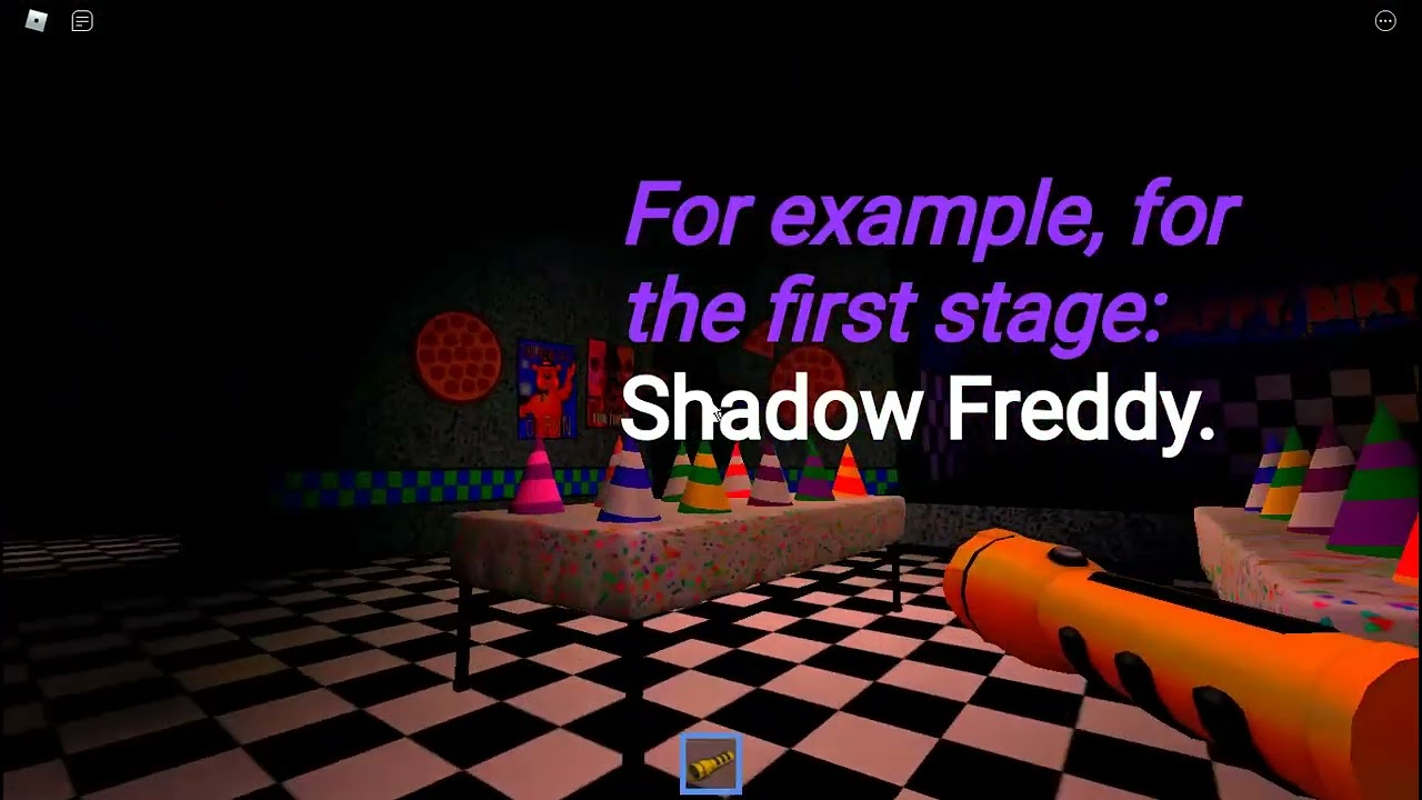 Fnaf The Original Trilogy Roleplay Fredbear It S Him Badge Youtube