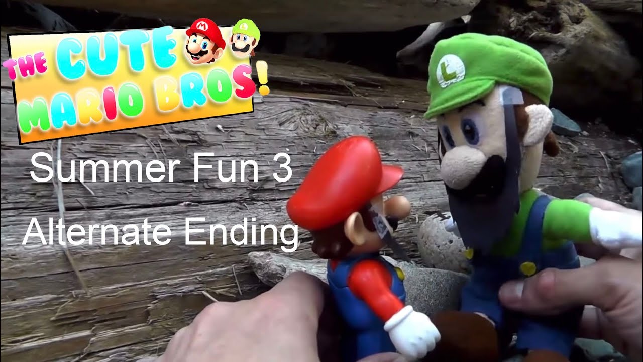 Cute Mario Bros Summer Fun 3 Alternate Ending Youtube