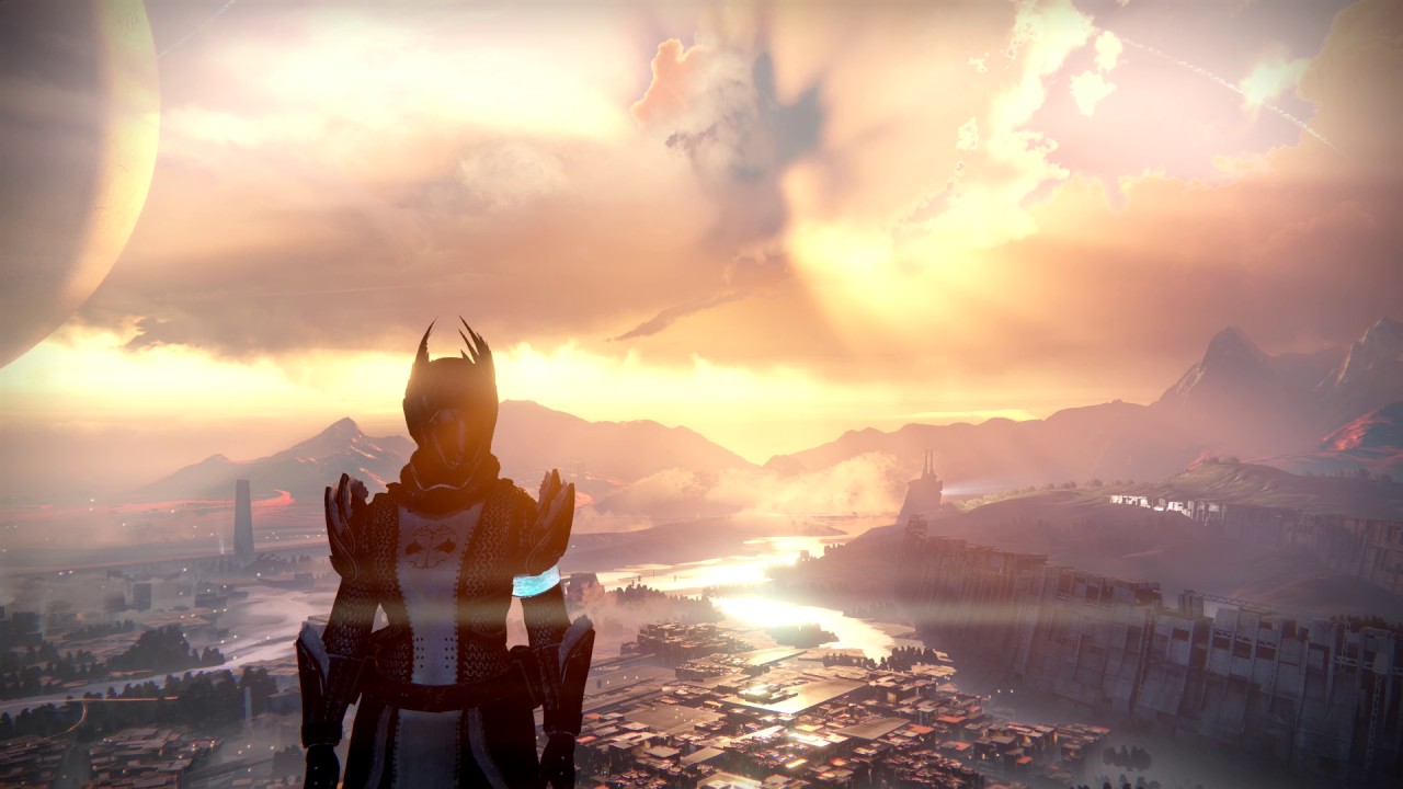 Wallpaper Engine Destiny The Tower Warlock 2 Youtube