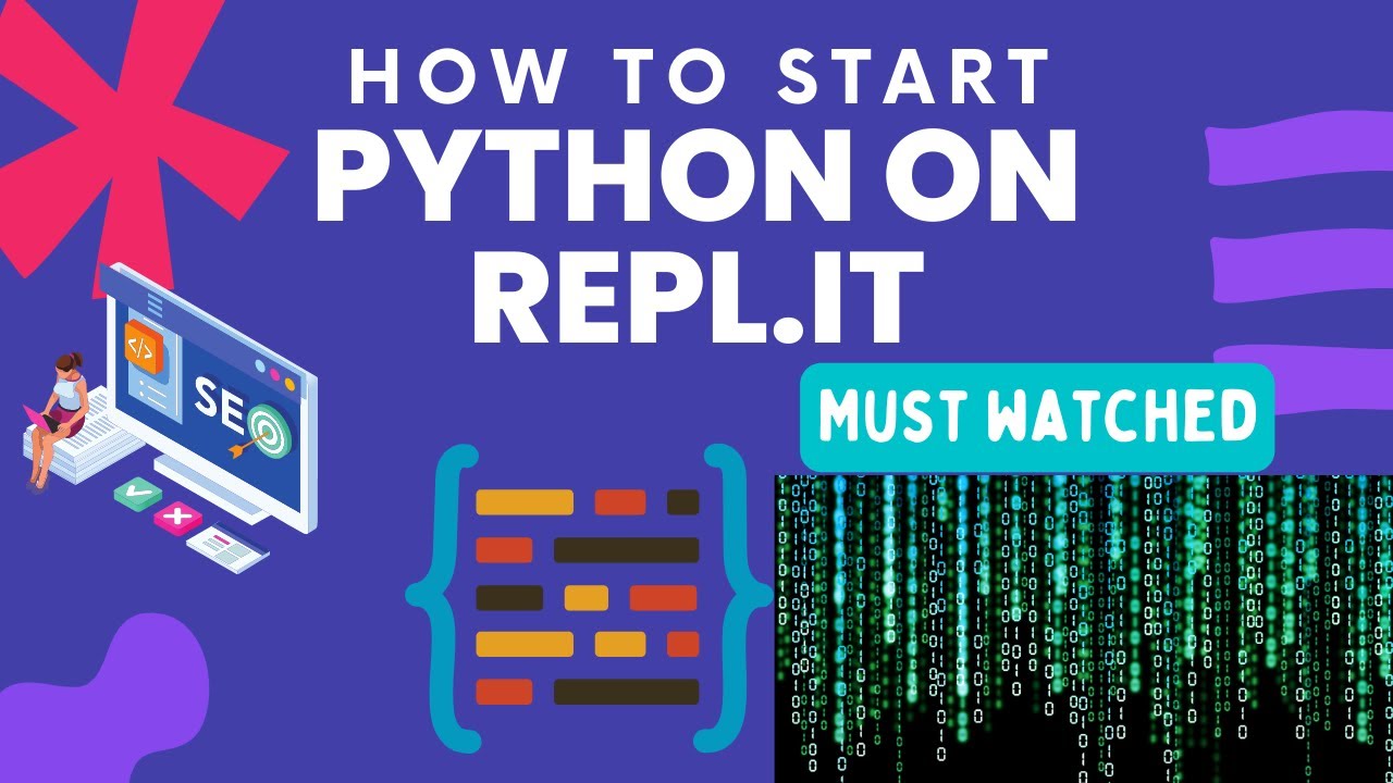 Getting Started With Python On Replit Youtube