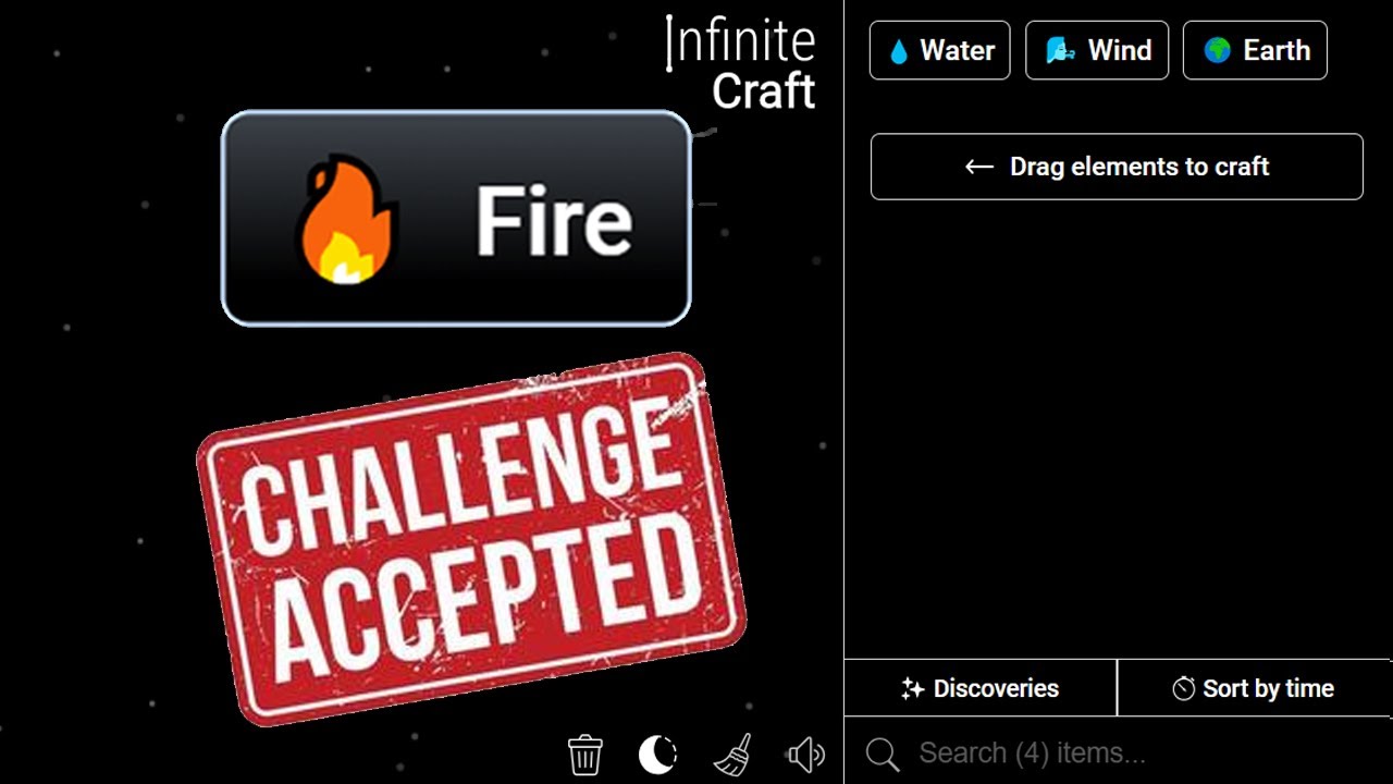 Creating Fire Without Using Fire In Infinite Craft Challenge Accepted