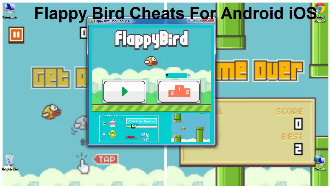 Flappy Bird Hack Youtube