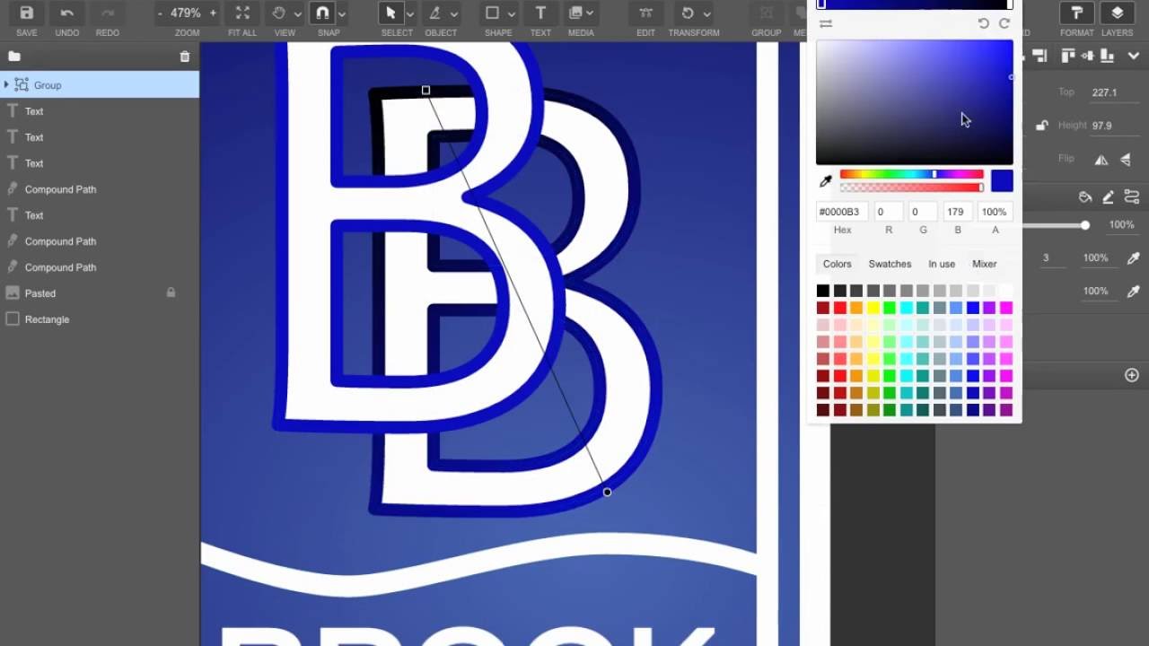 Gravit Designer Logo Erhaus