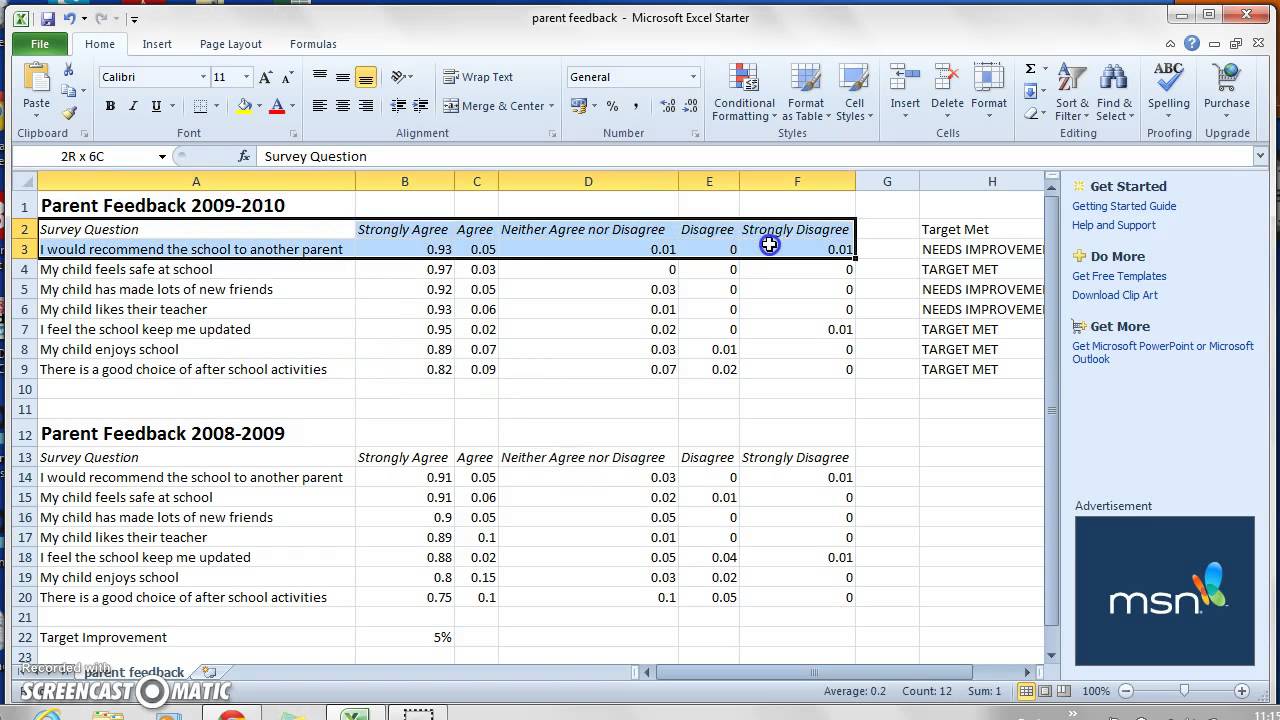 How To Format A Spreadsheet In Excel Youtube