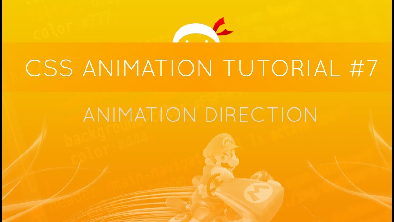 Css Animation Tutorial 7 Animation Direction Youtube