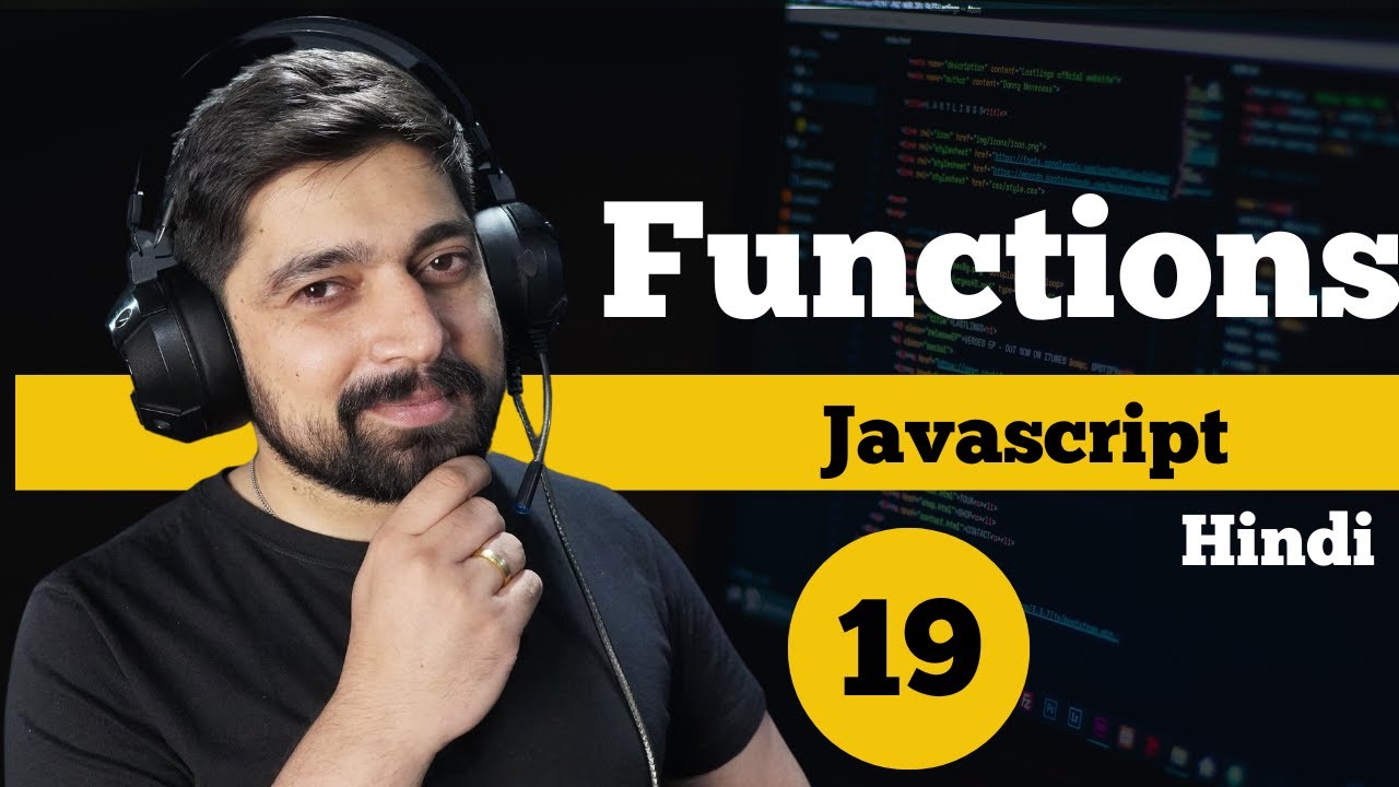 Functions And Parameter In Javascript Hindi Youtube