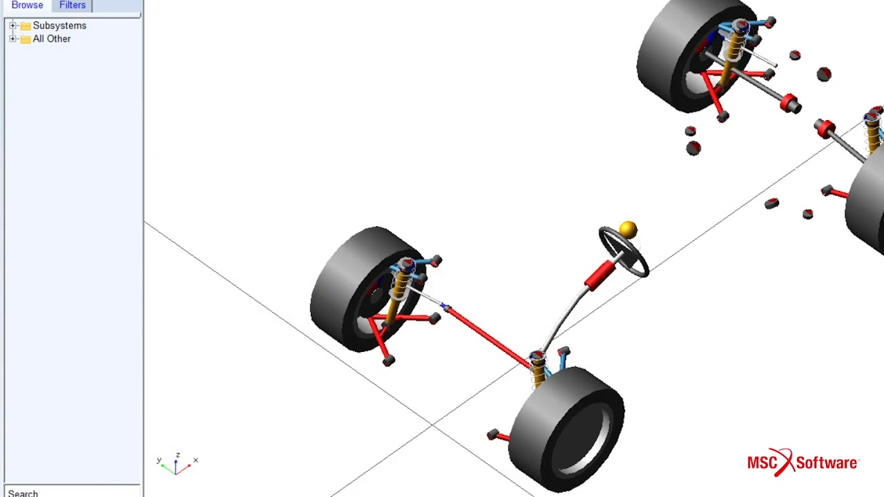 Optimize Vehicle Dynamics Using Adams Insight Youtube
