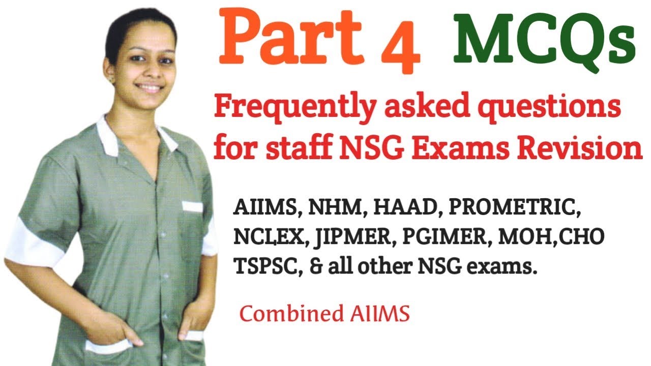 Part 4 Frequently Asked Nursing Questions For All Nursing Exams Youtube