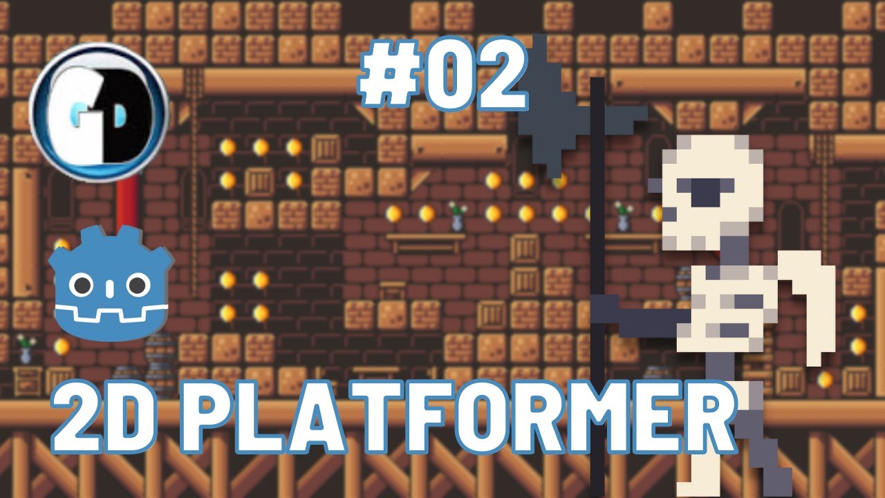 Godot Engine Tutorial Part 02 Make Your First 2d Platformer Game With