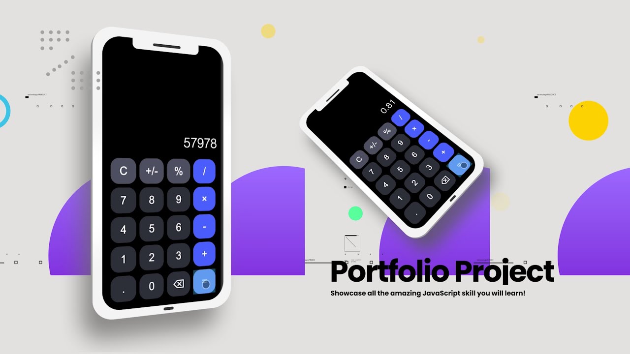 Build A Calculator With Javascript Tutorial Youtube