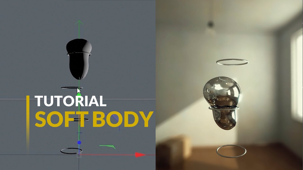 Cinema 4d Tutorial Soft Body Dynamics Tutorial Youtube